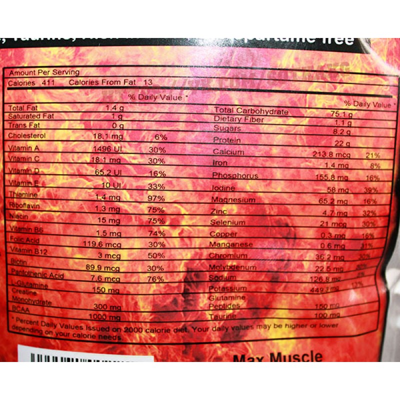 Купить Гейнер: Max Muscle Mega Max Gainer || 2kg ОТЗЫВЫ, низкие ЦЕНЫ в ...